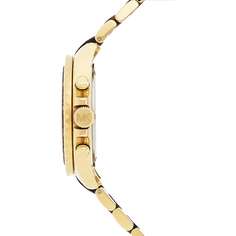 Relógio Luxo Michael Kors Mk5873 Orig Chron Anal Swarovski!! - R$ 3.499 ...